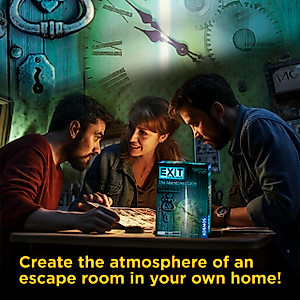 Exit: The Abandoned Cabin - Kennerspiel Des Jahres Winner, Card-Based Family Escape Room Game for 1-4 Players, Ages 12+