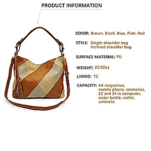 Tote bag for women，Ms tide restoring ancient ways single shoulder bags,ladies purses and handbags (2#Black)