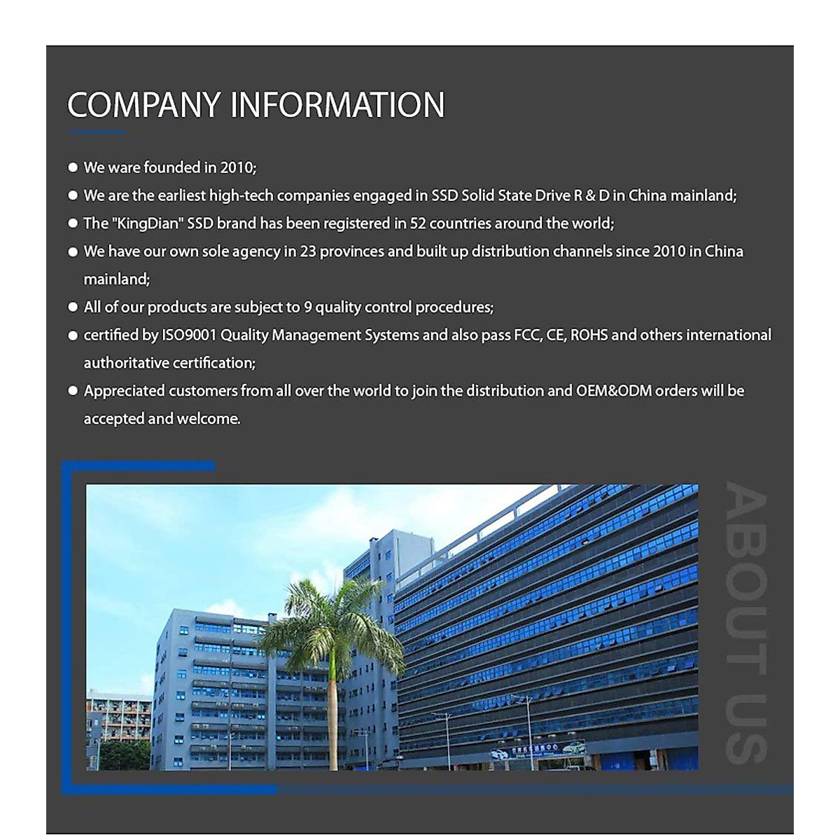 KingDian New Solid State Drive for Desktop PCs and MacPro (S400 480GB)