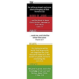 God’s Plan of Salvation Bookmark Set (50)