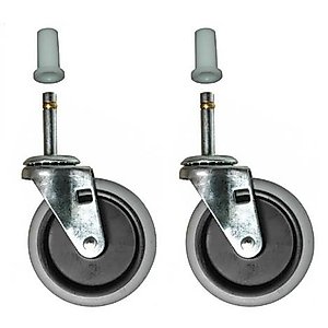 Rubbermaid 6173L1 Caster Set of 2 for 6173-47 and 6173-88 Janitor Carts
