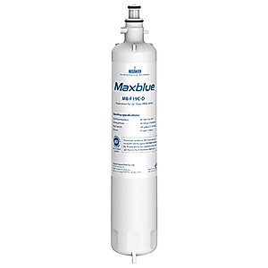 Maxblue RPWFE (with CHIP) NSF 401 Certified Refrigerator Water Filter, Replacement for GE® RPWFE, RPWF, WSG-4, WF277, GFE28GMKES, PFE28KBLTS, GFD28GSLSS, PWE23KSKSS, GYE22HMKES, DFE28JSKSS