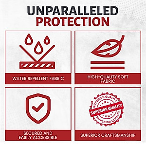 Legend Apollo Travel Compound Bow Case - Soft Bow Case with Spacious Storage Pockets & Lightweight Design - Shock Absorbing Foam Padding & Tricot Lining, Arrow Tube Holder - 40" & 44" Interior