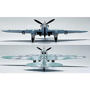 Ilyushin IL-2M3 Sturmovik Aircraft White Camouflage Hello to The Envoys of The Tuvan People Soviet Air Force 1/72 Diecast Model Airplane by Legion LEG-14629LC