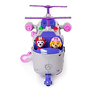 PAW PATROL SG_B07G1D6T1P_US SPINMASTER Ultimate Rescue - Skye's Rescue Helicopter with Effects
