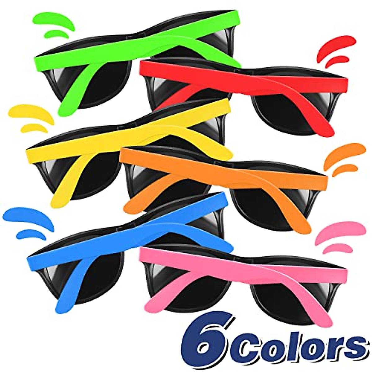 GIFTINBOX Sunglasses Bulk, Party Favor, Boys and Girls, Summer Pool Toys, Goody Bag Stuffers, Gift for Birthday Party Supplies, Suitable for Kids Age 3-6