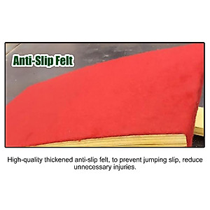 BIBOYA Gymnastics Springboard Vault Gymnastics Springboard for Kids, No Deformation Thickened Sport Equipment for School Training/Home, a Ramp for Kid's Toy Trucks