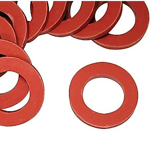 Danco 80787 Round Hose Washer, For Use With Washing Machines, 3/4 in ID X 1 in OD, 5/8 in Washer, 1/8 in Thickness, Black