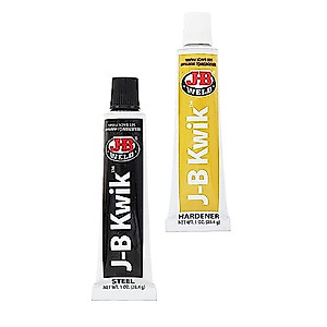 J-B Weld 8276 KwikWeld Quick Setting Steel Reinforced Epoxy - Dark Grey 2 oz