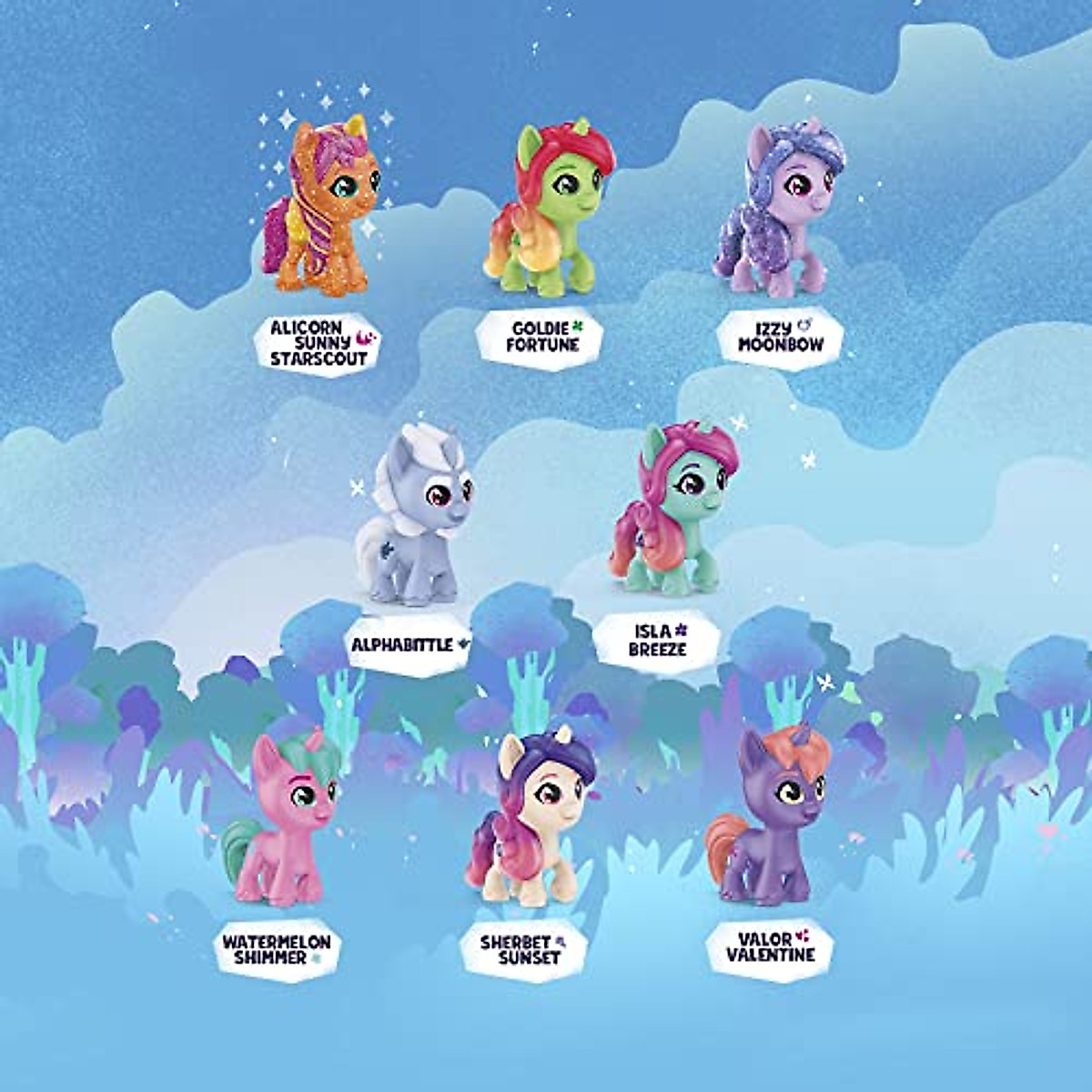 My Little Pony Mini World Magic Meet The Minis Collection Set with 22 Figures, for Kids Ages 5 and Up (Amazon Exclusive)