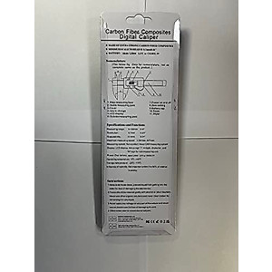 Digital Caliper, Adoric 0-6" Calipers Measuring Tool - Electronic Micrometer Caliper with Large LCD Screen, Auto-Off Feature, Inch and Millimeter Conversion