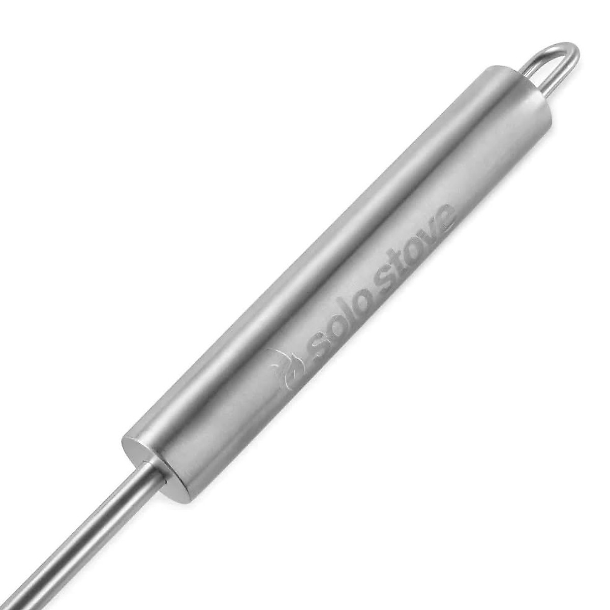 Solo Stove Stainless Steel Fire Pit Tools Tongs for Wood in Fire Pit Includes 2 Pieces. 36.5 inch Fire Pit Wood Grabber Poker and 32 inch Grabber Great for Outdoor Fire Pits and Fire Pit Accessories