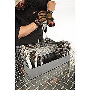 Klutch High Speed Drill Bit Set - 115-Pc.