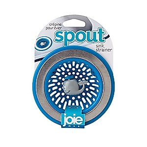 MSC International Joie Spout Kitchen Sink Strainer Basket, Whale, 4.5-inch, Blue