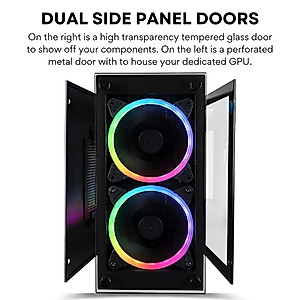 Empowered PC Stratos Mini Gaming Desktop - Intel ARC A750, Intel 12-Core i7-12700KF Processor, 32GB DDR5 RAM, 1TB NVMe SSD, WiFi, Windows 11H - Tiny Liquid Cooled Gamer RGB Computer