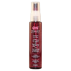 On Organic Natural Curl-N-Wavy Curl Defining Conditioner & Detangler, Cherry Blossom 2 oz