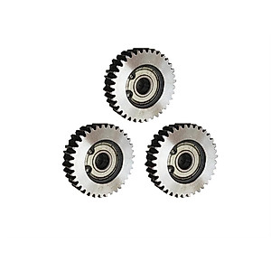 TPTBON 3Pcs 36Teeth 36T E-Bike Wheel Hub Motor Planetary Gears with Bearing for Bafang Motors 38x8x12mm