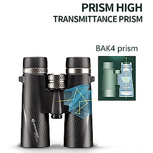 Bird Watching 10x40 Binoculars Prism BAK4 FMC Lens HD Professional Waterproof Binoculars for Bird Watching Hiking Traveling Hunting Telescope