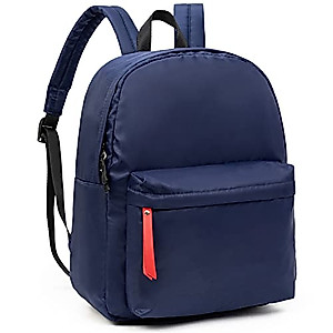 Veious Mini Backpack Purse for Women or Girls Lightweight Small Daypack Backpacks, Deep Blue
