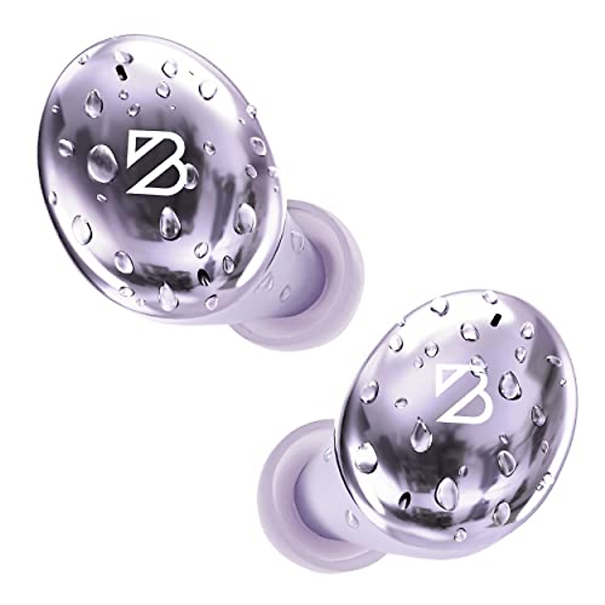 Tempo 30 Lavender Wireless Earbuds for Small Ears, Purple Bluetooth Earbuds for Small Earbuds for Small Ear Canals, Wireless Bluetooth Headphones for Women, iPhone and Android Earphones with Mic