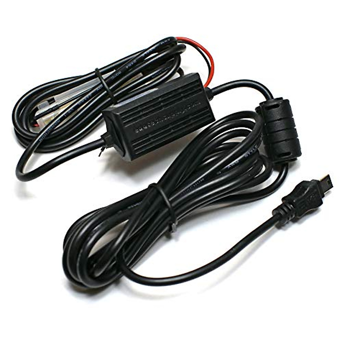 EDO Tech Compact 5V Mini USB Direct Hardwire Car Charger Power Cord Cable Kit for Rexing V1 Blackbox G1W DVR Garmin Dash Cam 10 20 30 35 GDR 33 43 Vantrue R2 N1 N2 X1 X2 Vehicle Camera Recorder DVR