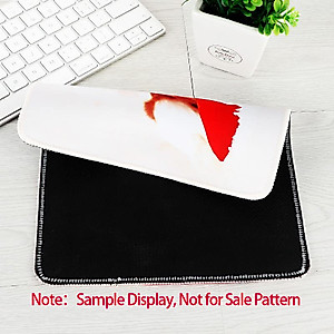 Wugao 2025 Calendar Mouse Pad with US,Cat Fish Table Mouse Pad with Stitched Edges