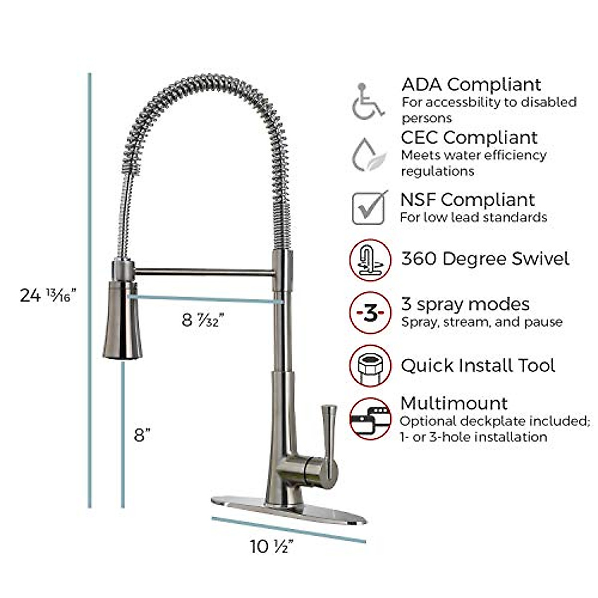 Pfister LG529MCS, Stainless Steel