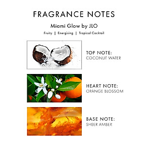 Jennifer Lopez Miami Glow By Jennifer Lopez For Women. Eau De Toilette Spray 3.4 Ounces