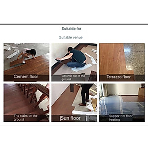 Vinyl Peel and Stick Floor Tile, Self-Adhesive Wood Plank, 10-Pack (15 Square Feet) - 6 Inch Width, 36 Inch Length, 1.2mm - Hickory - Easy DIY Nexus Planks for Any Room by Achim Home Decor