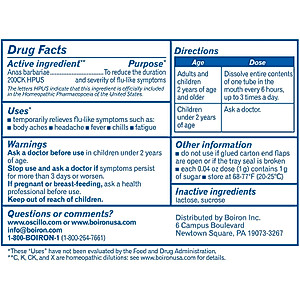 Boiron Oscillococcinum 12 Dose