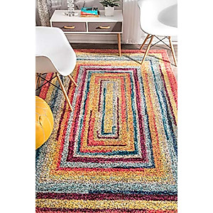 nuLOOM Hargis Labyrinth Runner Rug, 2' 5" x 8', Multi