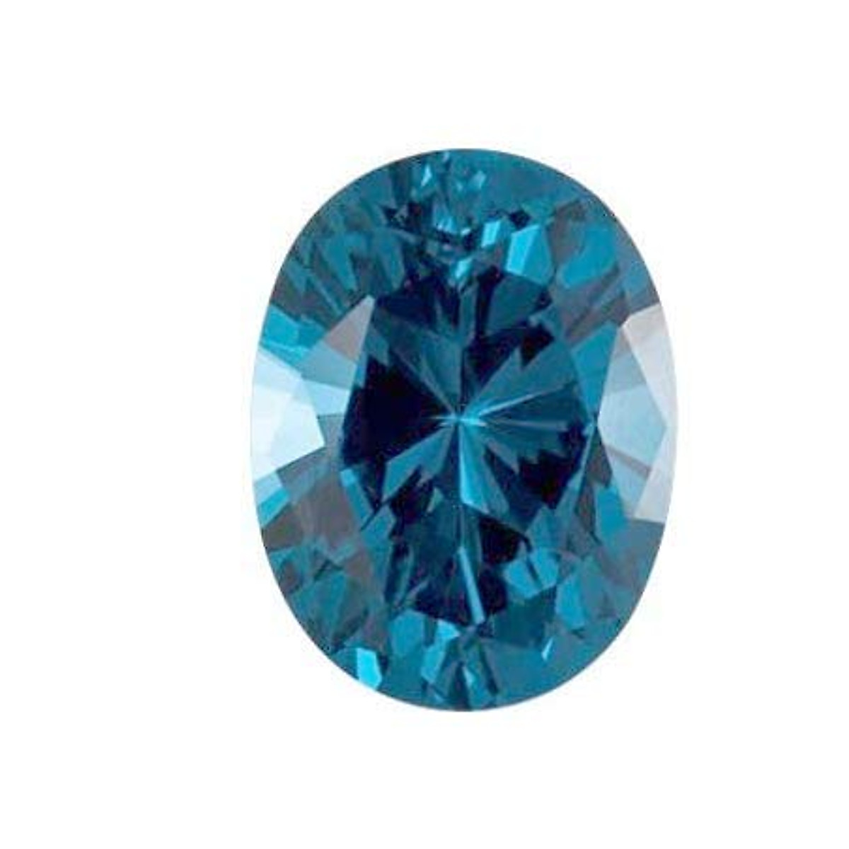 The Men's Jewelry Store (Unisex Jewelry) Antiqued Sterling Silver December CZ Birthstone Teardrop Ash Holder Cremation Urn Ash Holder Necklace 18 Inches