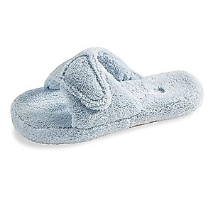 Acorn Women's Spa Slide Slipper, Powder Blue, 5-6