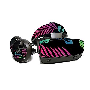 MightySkins Skin for Oculus Rift S - Neon Tropics | Protective, Durable, and Unique Vinyl Decal Wrap Cover | Easy to Apply, Remove, and Change Styles | Made in The USA