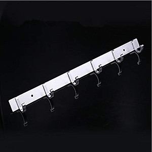 CBINGSI 12 Wall Hooks Heavy Duty Wall Hanger. Towel Hooks for Bathrooms, Coat Rack Wall Mounted, Garage and Kitchen Organization and Storage, Coats and Hat Hook, Wall Hook Rack.17in