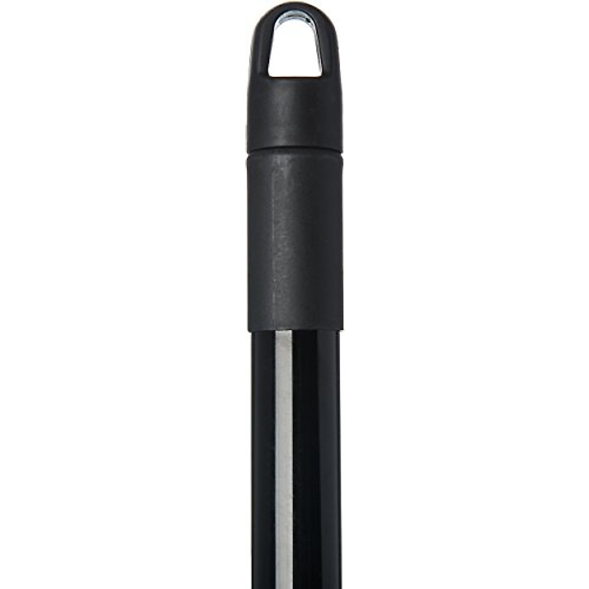 Carlisle FoodService Products Duo-Pan Upright Dust Pan with Serrated Yoke for Floor Cleaning, Restaurants, Office, And Janitorial Use, Plastic, 30 Inches, Black