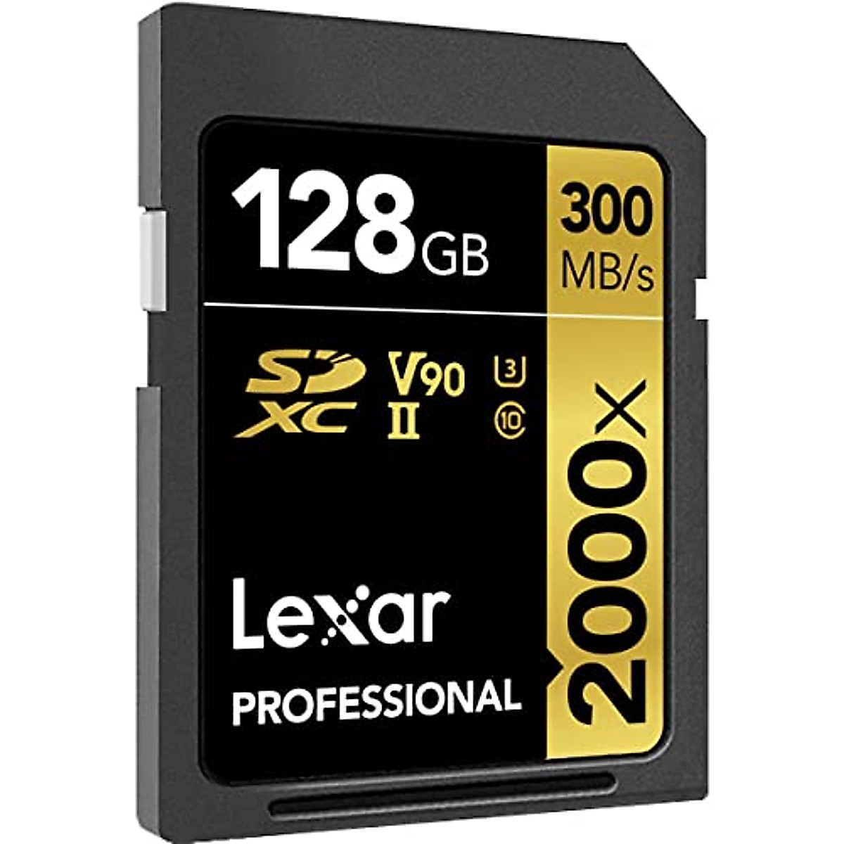 Lexar Professional 2000x 128GB SDXC UHS-II Memory Card, 2-Pack