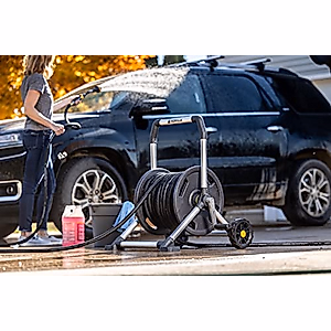 Gorilla 200’ Aluminum Zero-Rust Upright Hose Reel