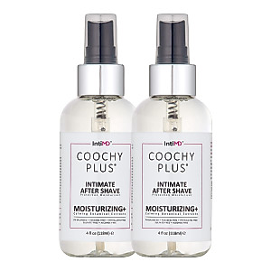 IntiMD COOCHY Intimate After Shave Protection Moisturizer Plus Delicate Soothing Mist For The Pubic Area & Armpits – Antioxidant Formula For Razor Burns, Itchiness & Ingrown Hairs (2 Pack)
