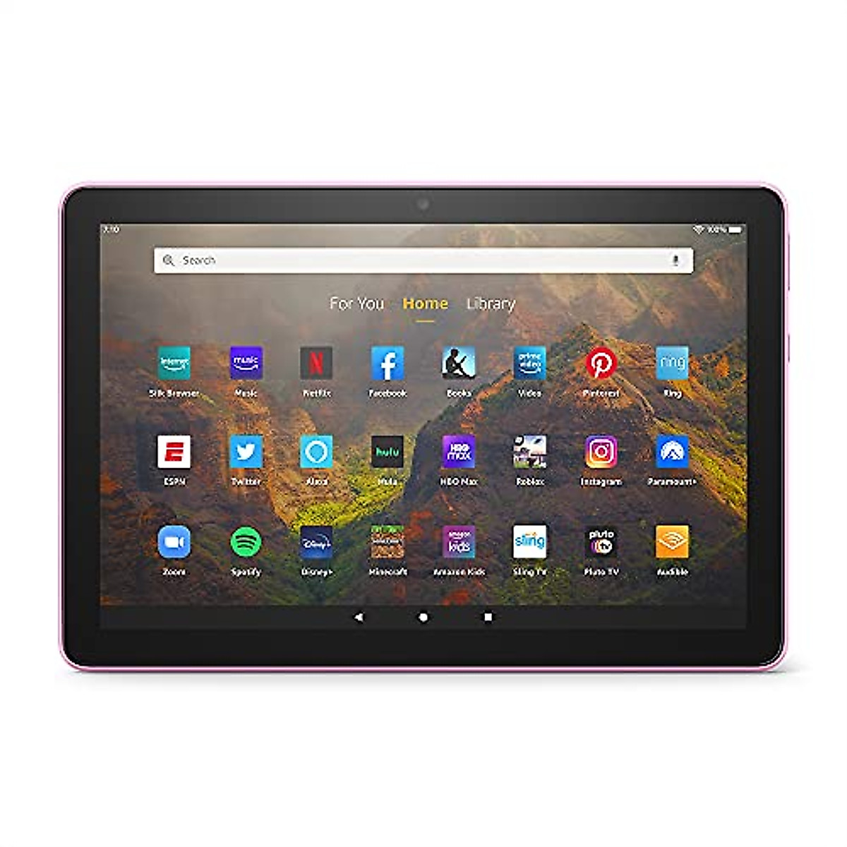 Amazon Fire HD 10 tablet, 10.1", 1080p Full HD, 32 GB, (2021 release), Lavender
