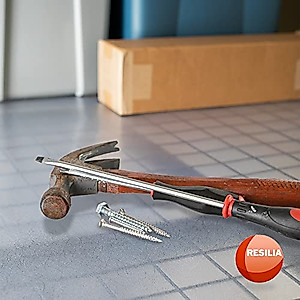 Resilia - Garage Shelf Liners, Compatible with Fleximounts, Fits Floating & Overhead Garage Storage Racks, Ceiling and Wall-Mount Shelf Liners, 48 Inch x 96 Inch Heavy-Duty Textured Vinyl, Clear