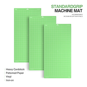 DIYIT Standardgrip Cutting Mat for Cricut Maker 3/Maker/Explore 3/Air 2/Air/One(3 Mats), Standard Grip Cutting Mats 12x24 Inch for DIY Projects