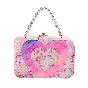 KAMIER Kids Jewelry Box for Girls,Pink Heart