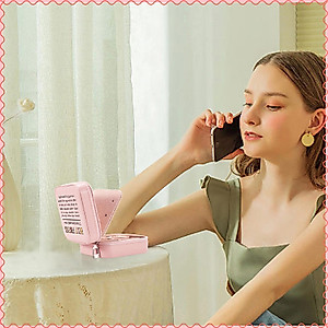 GevGuxLuo Bestie Gifts for Women, Small Jewelry Case Jewelry Box Organizer Travel Essentials for Teen Girls, Bestie Friendship Gifts for Women Friends, Best Friend Birthday Gift