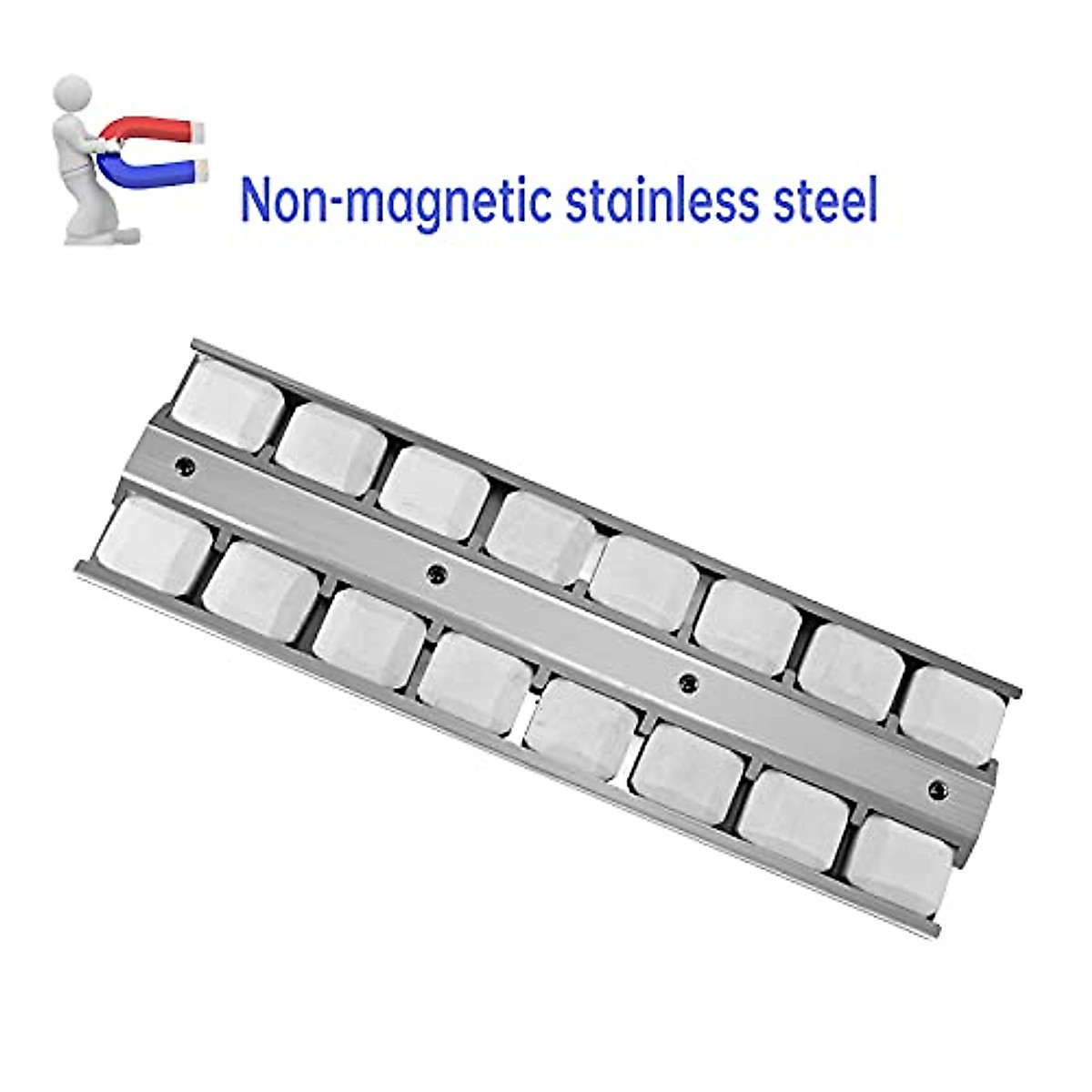 Folocy 18" X 5-1/2" BBQ Grill Briquette Tray Heat Plates Shield, Replace Viking OEM 032370-000, BBQ Gas Grill Replacement Parts for VGBQ54224, VGBQ55424, VGIQ542241NSS, VGIQ54224NSS, VGBQ33002RENS