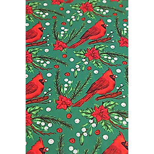 10PCS Christmas Cotton Fabric Bundles 20" x 20" Printed Fat Quarter Fabric Pre-Cut Squares Sheets Fabric for Patchwork Sewing DIY Crafting Quilting Fabric