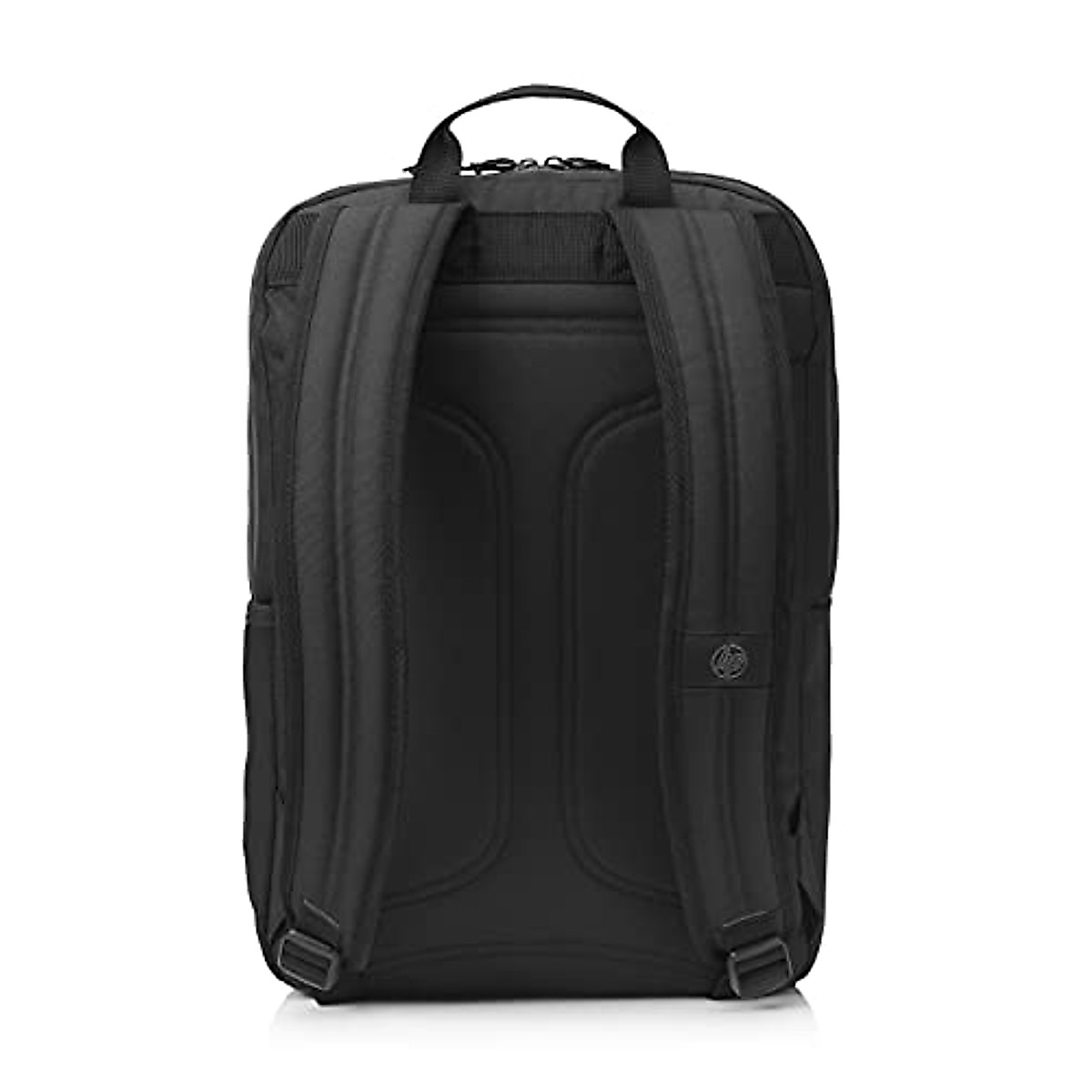 HP Commuter Laptop Backpack | with 15.6” Laptop/Tablet Compartment | Water-Resistant, Carry-on | Water Bottle Pocket, Reflective Accents, (5EE91AA), Black, Model: 5EE91AA#ABL