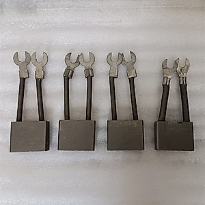 JWDAWN 4Pcs Motor Carbon Brush Graphite Brush 10 * 32 * 26 10x32x26 mm for Electric Forklift Pallet Truck Stacker Motor Accessories