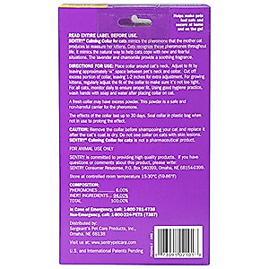 Sentry Calming Collar For Cats