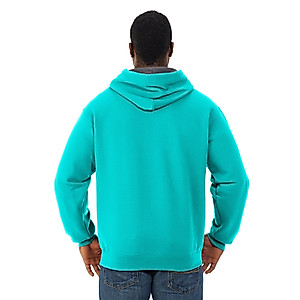 Fruit of the Loom Men's Hooded Sweatshirt,Scuba Blue,X-Large